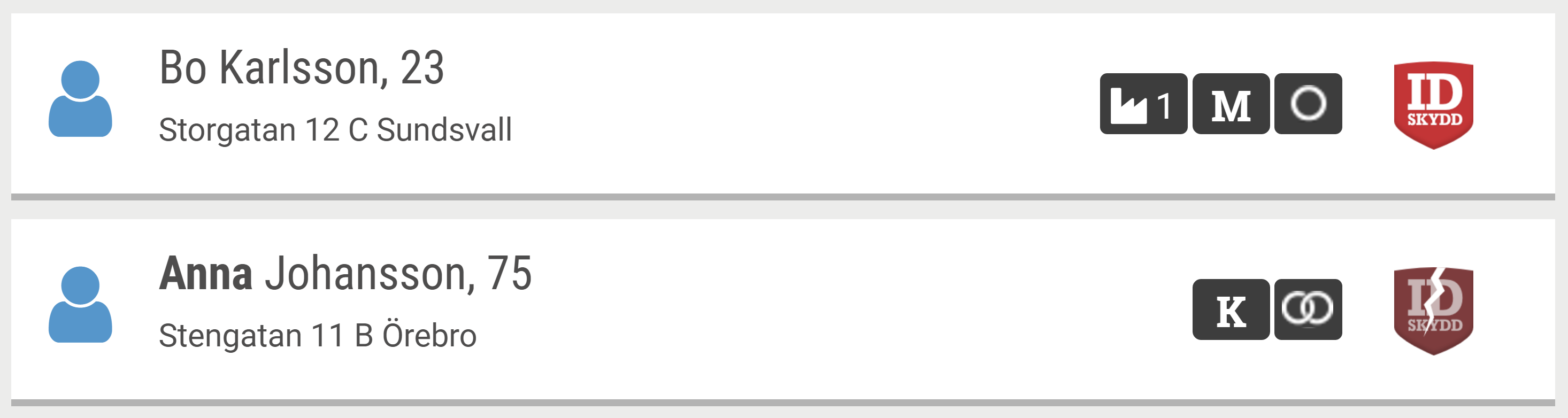 Koll på dina myndighetsuppgifter - Ratsit Självbevakning